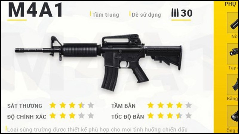 Top 10 khẩu súng mạnh nhất để leo rank Free Fire
