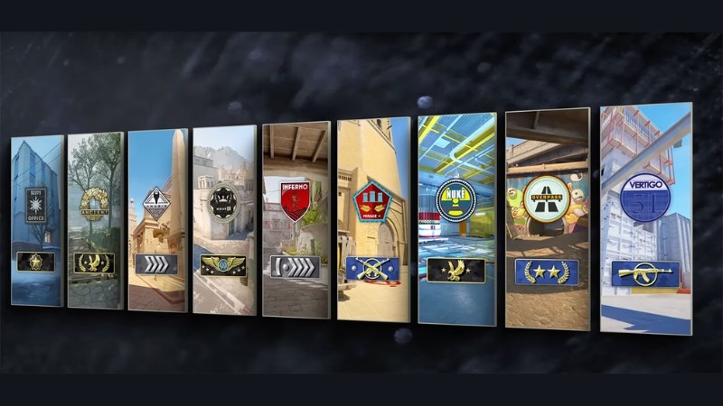 Các bậc xếp hạng (Rank) trong Counter-Strike 2, có gì khác so với CSGO