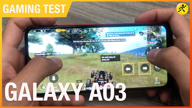 Samsung A03 chơi game tốt không? Trải nghiệm tổng thể đạt mức ổn định