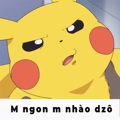 Tổng hợp 50+ meme Pikachu bất ngờ, hài hước, bựa, đáng yêu, tức giận