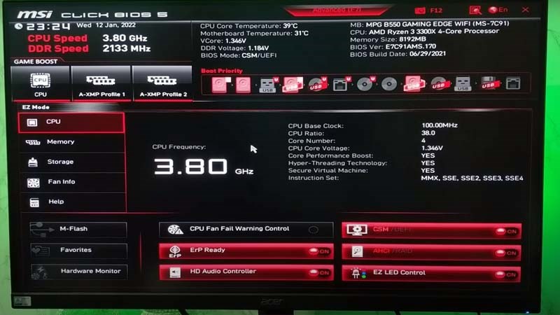 AMD-V là gì? Cách bật chế độ ảo hóa trong BIOS | CPU AMD