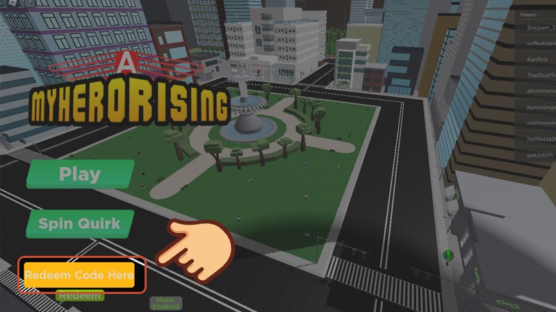 Code My Hero Rising mới nhất tháng 01/2022, cách nhập code