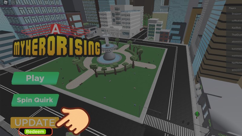 Code My Hero Rising mới nhất tháng 01/2022, cách nhập code