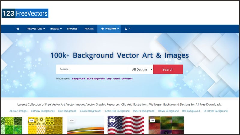 Top 15 trang web tải kho ảnh vector, png, file psd, eps miễn phí