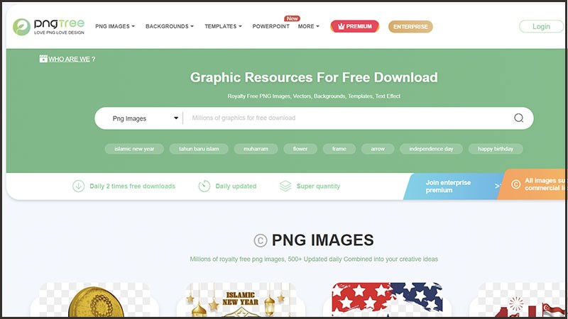 Top 15 trang web tải kho ảnh vector, png, file psd, eps miễn phí