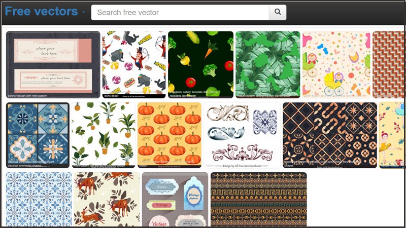 Top 15 trang web tải kho ảnh vector, png, file psd, eps miễn phí