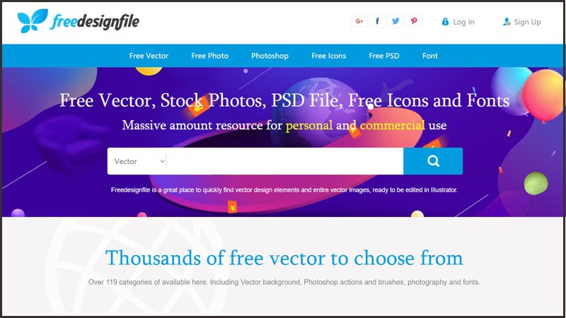 Top 15 trang web tải kho ảnh vector, png, file psd, eps miễn phí