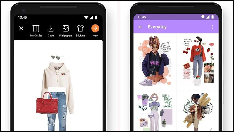 TOP 10 ứng dụng thời trang, app phối đồ, lựa chọn trang phục phố biến