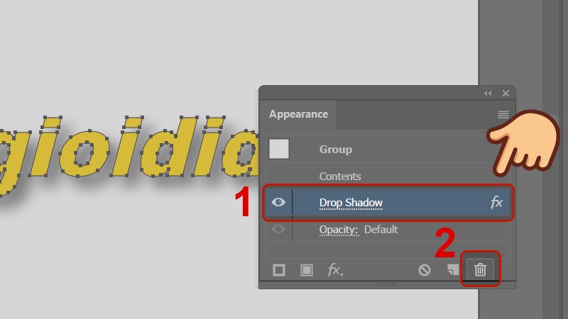 Cách Tạo Xóa Bóng đổ Drop Shadow Trong Ai Illustrator đơn Giản