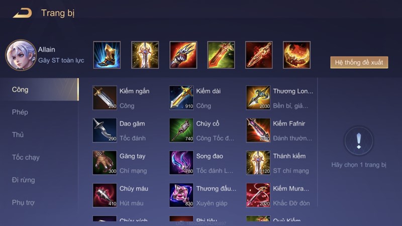 Cách chơi Allain Liên Quân mùa 24 2023 | Cách lên đồ, bảng ngọc, combo ...