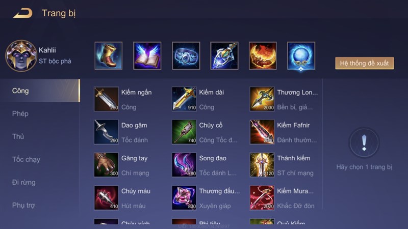 Cách chơi Kahlii Liên Quân mùa 28. Cách lên đồ, bảng ngọc, combo chuẩn