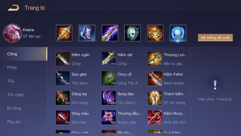 Cách chơi Keera Liên Quân mùa 24 2023 | Cách lên đồ, bảng ngọc, combo chuẩn