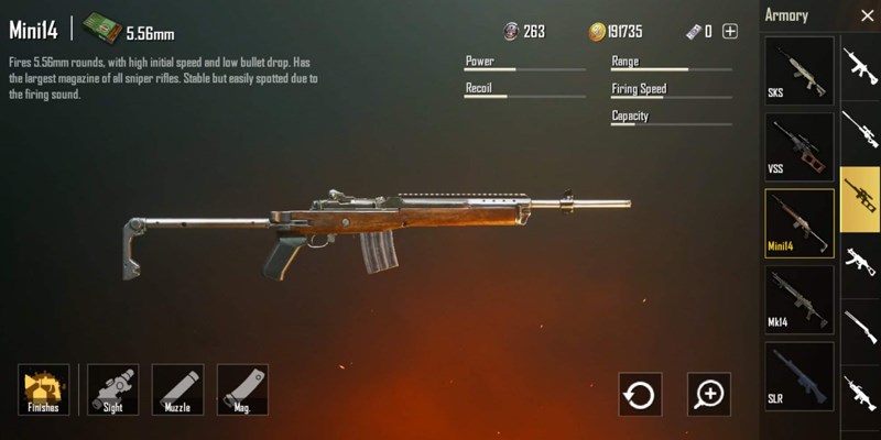 Tổng hợp tất cả 6 loại súng và vũ khí khác trong Pubg Mobile