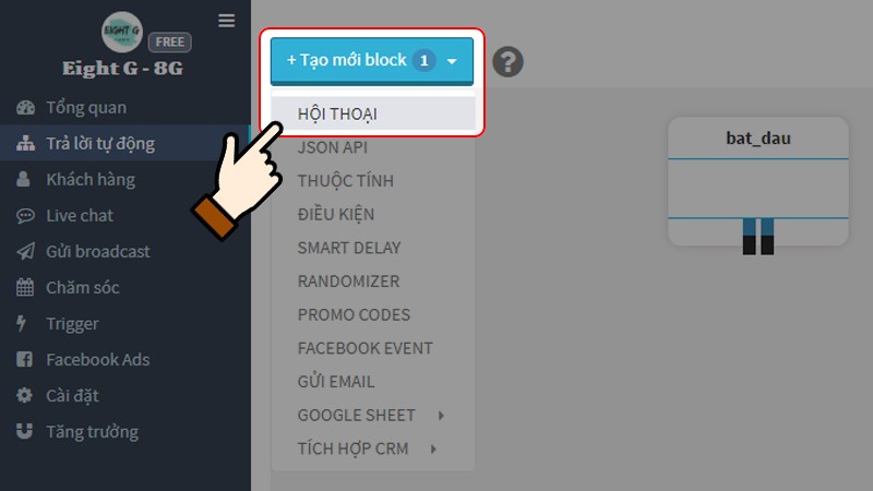 Cách tạo chatbot cho fanpage Facebook, gửi tin nhắn tự động miễn phí