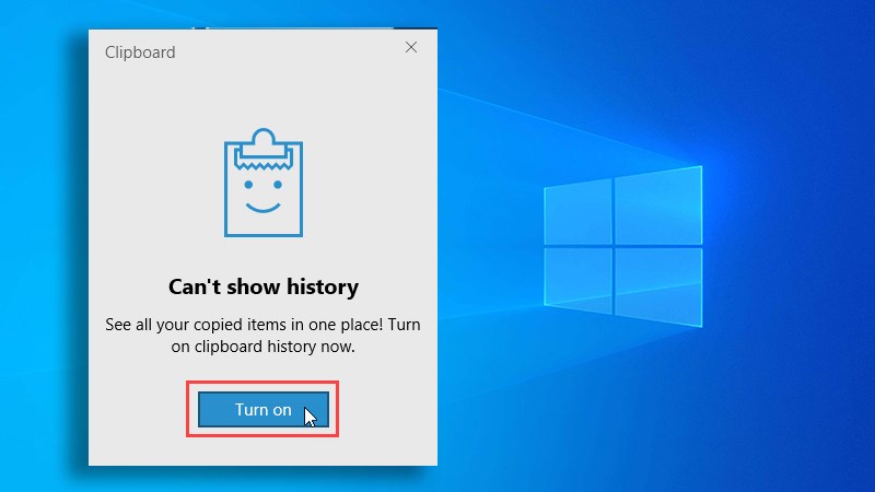 Cách mở Clipboard, xem và xóa lịch sử sao chép, copy trên Windows 10