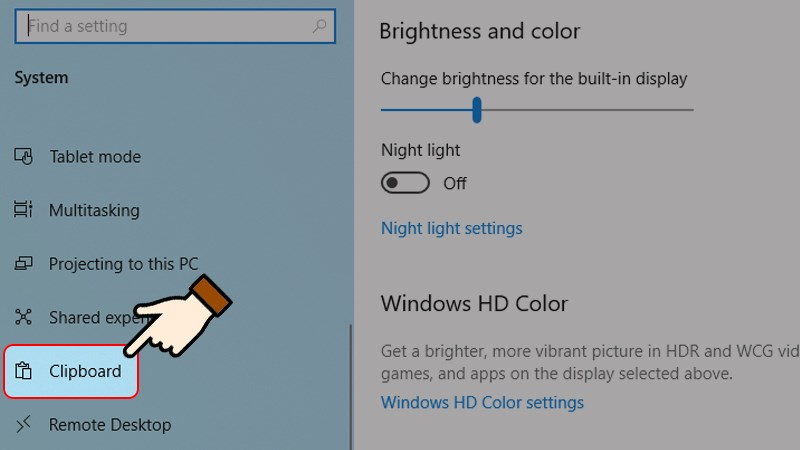 Cách mở Clipboard, xem và xóa lịch sử sao chép, copy trên Windows 10