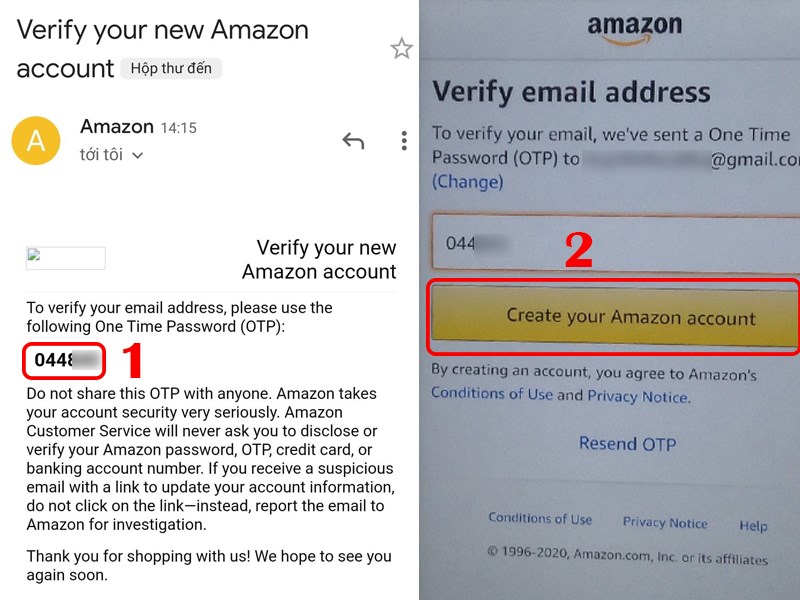 Cách đăng ký, tạo tài khoản Amazon mua hàng trên điện thoại, máy tính ...