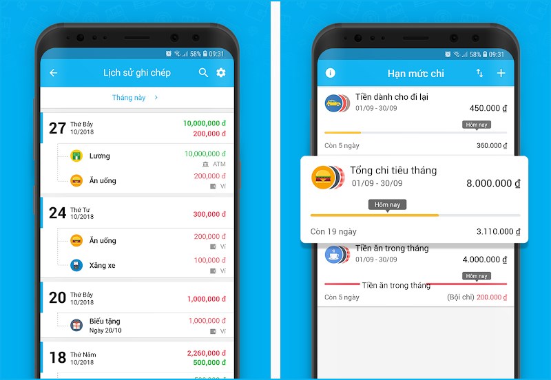 TOP 7 ứng dụng quản lý chi tiêu tốt nhất trên Android, iOS