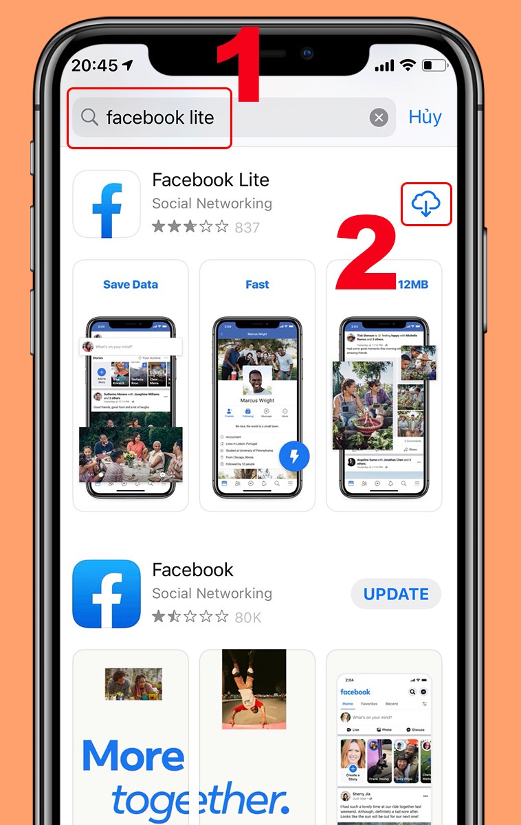 Cách tải Facebook lite cho iOS, Android nhanh chóng, dễ dàng nhất