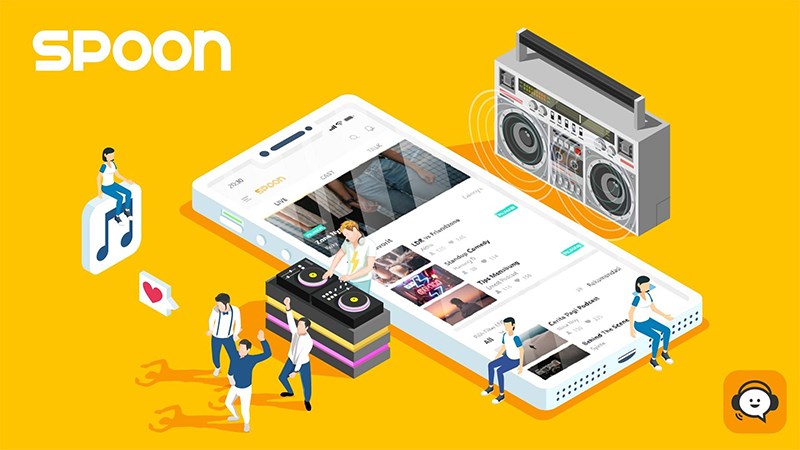 Cách sử dụng Spoon Radio livestream bằng giọng nói đơn giản, chi tiết