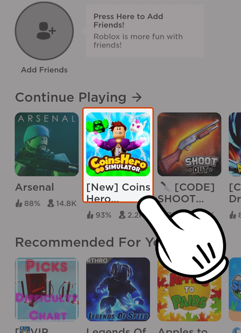 Code Coins Hero Simulator 2024 mới nhất, cách nhập code