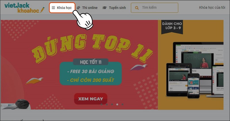 Cách giải toán, soạn văn bằng VietJack, đề luyện thi đại học, ôn THPT