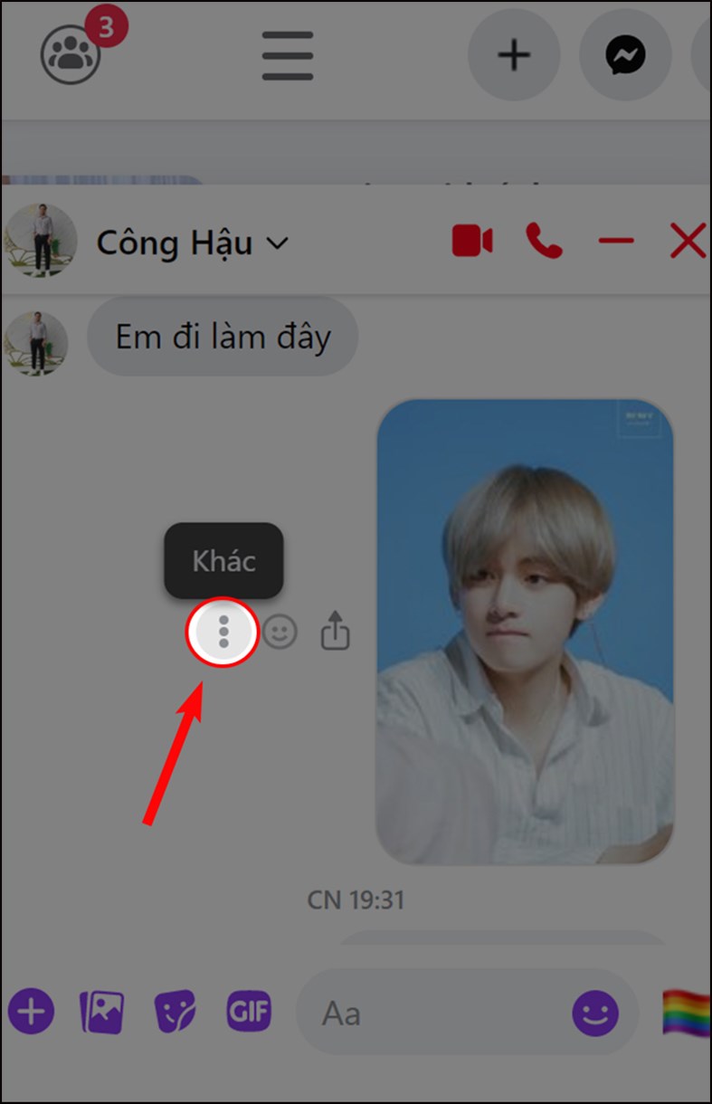 Cách xóa ảnh đã chia sẻ trên Messenger điện thoại, máy tính đơn giản