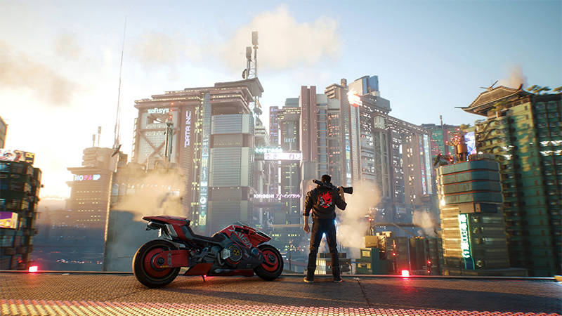 Ảnh Cyberpunk 2077 đẹp, chất làm hình nền điện thoại, máy tính