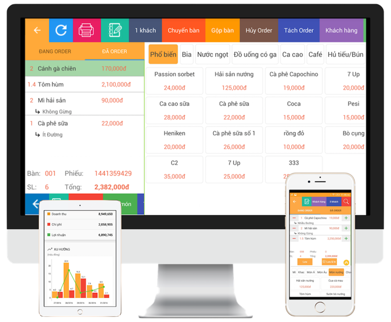 TOP 6 phần mềm quản lý nhà hàng ăn uống tốt nhất, chuyên nghiệp nhất