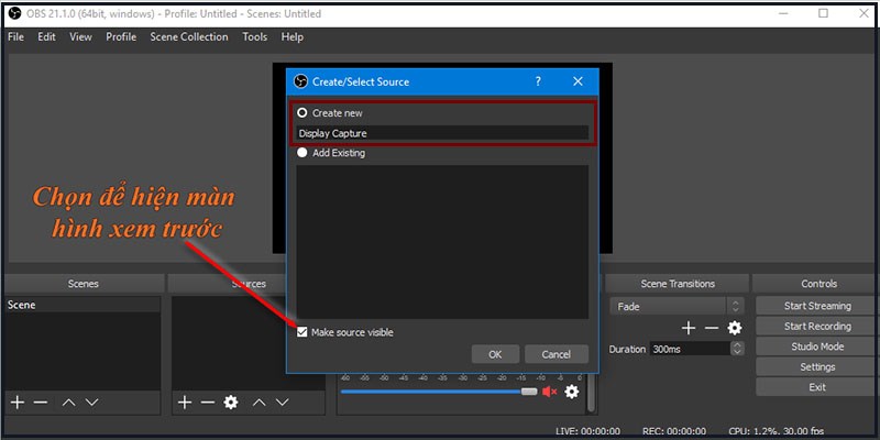 Cách live stream bằng OBS Studio không giật, lag hiệu quả nhanh chóng