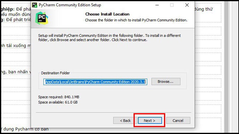 Hướng dẫn cài đặt, sử dụng Pycharm lập trình Python