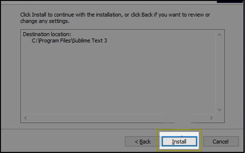 Hướng dẫn cách cài đặt Sublime Text 3 miễn phí