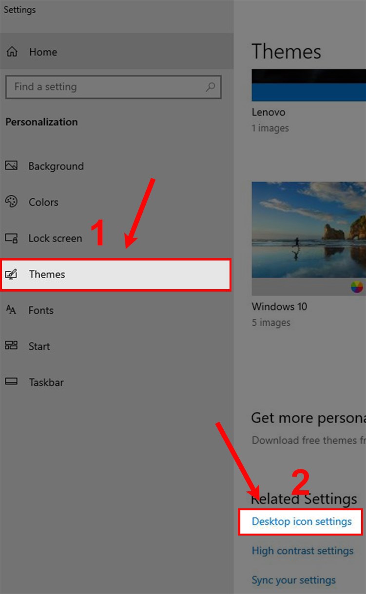 Cách thay đổi biểu tượng/icon trên Windows 10 đơn giản, chi tiết