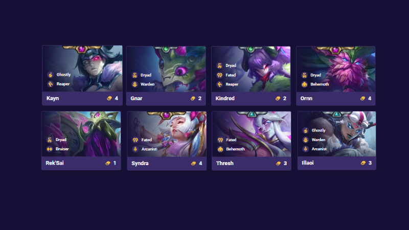 Cách chơi đội hình Thần Rừng DTCL Mùa 11 chi tiết và đầy đủ nhất