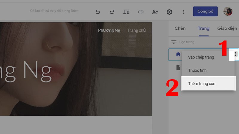 Cách dùng Google Sites tạo, thiết kế trang web miễn phí, nhanh chóng