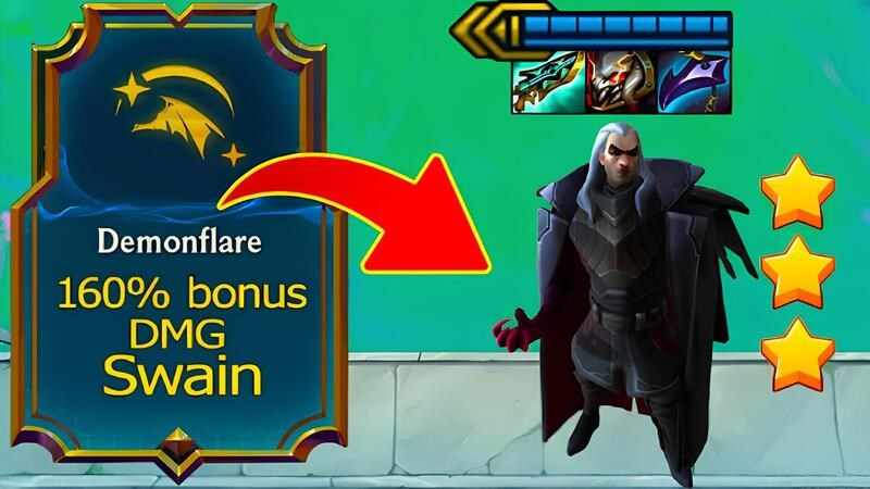 Lên đồ Swain DTCL Mùa 9, đội hình Swain mạnh nhất và cách chơi