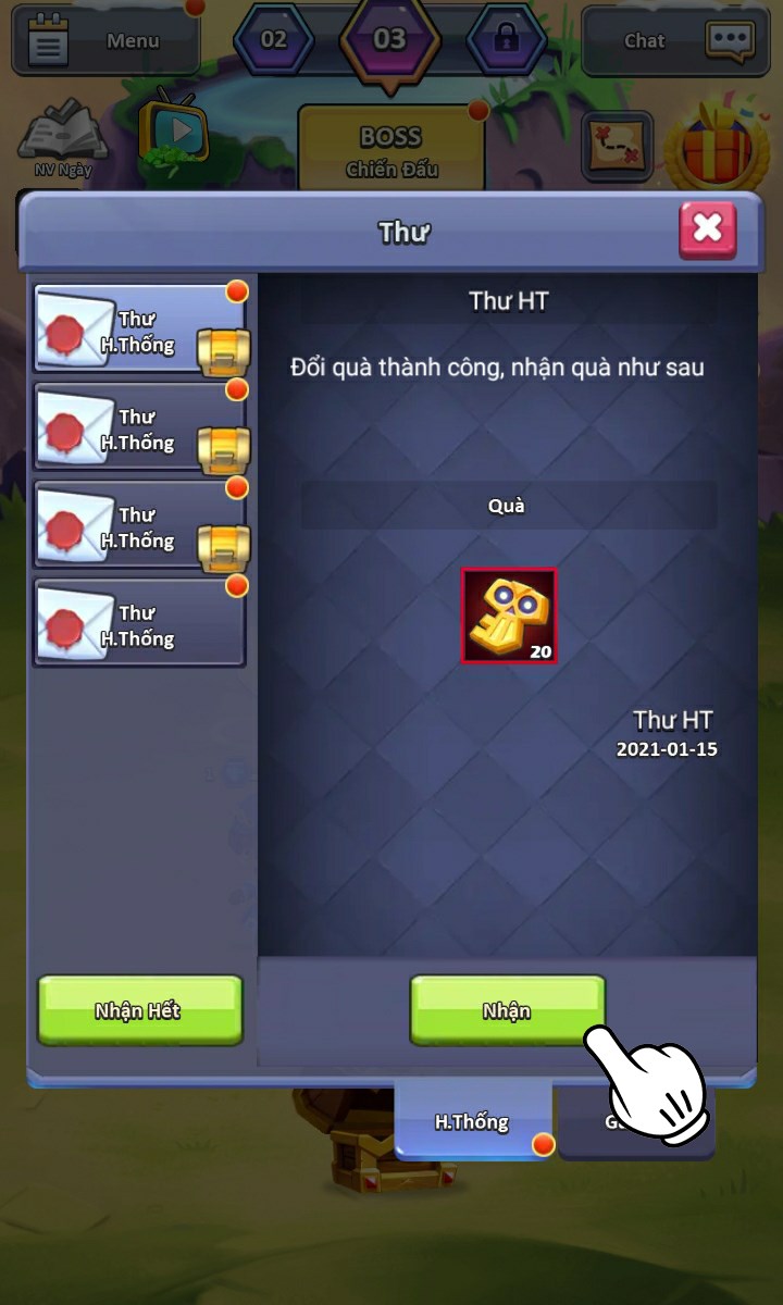 Code TapTap Heroes mới nhất tháng 10/2024, hướng dẫn nhập code