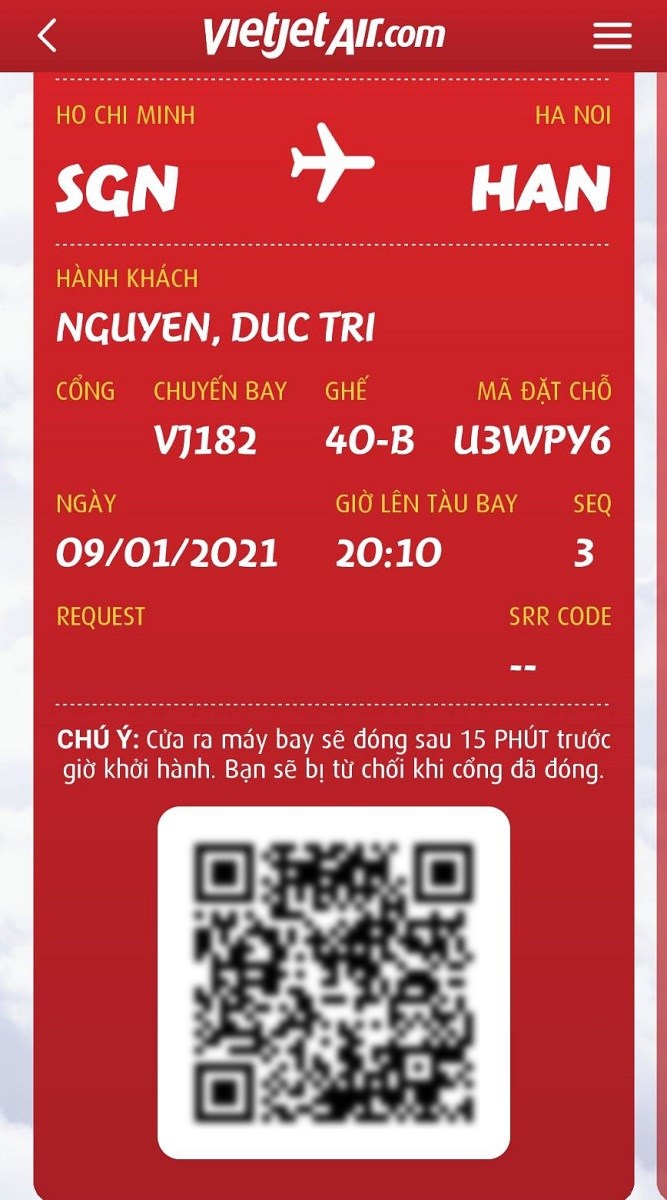 Cách check in online Vietjet Air, làm thủ tục trên điện thoại nhanh