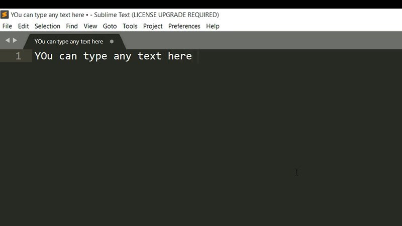 Hướng dẫn cách nhập License Key Sublime Text 3