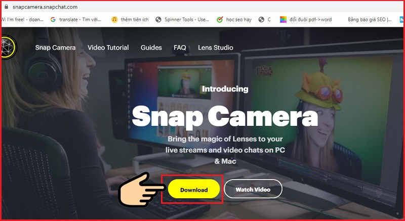 Review cách bật filter trong Microsoft Teams bằng Snap Camera