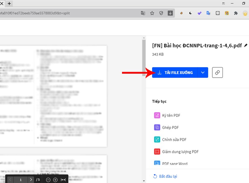 5 cách cắt file, trang PDF đơn giản, nhanh chóng trên máy tính
