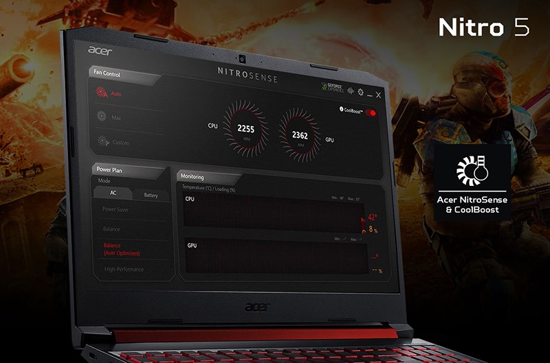 Nitro Sense là gì? Công cụ tối ưu hóa laptop Acer Nitro 5