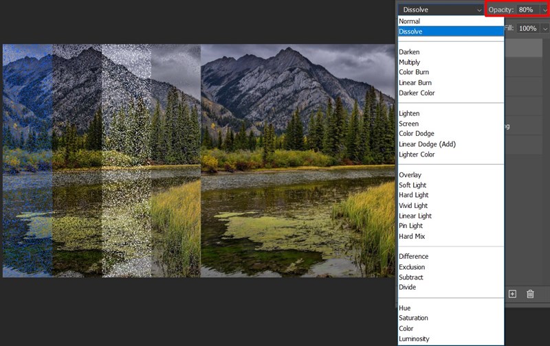 Cách sử dụng các chế độ Blending Mode trong Photoshop