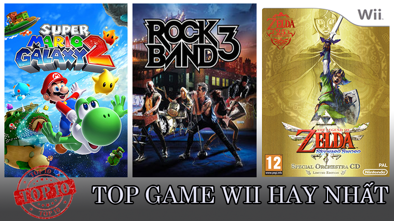 Top 15 tựa game Wii hay và đáng chơi nhất mọi thời đại