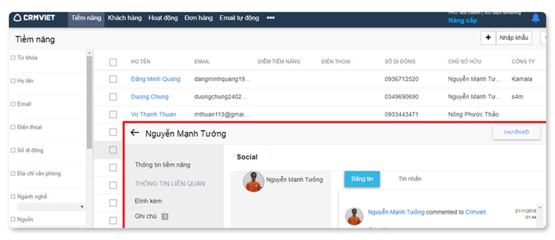 TOP 11 phần mềm CRM tốt nhất hiện nay cho doanh nghiệp