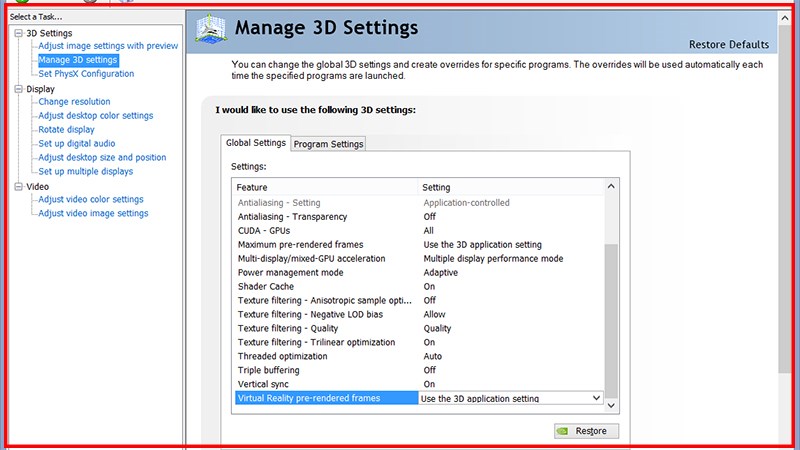 NVIDIA Control Panel là gì? 17 tính năng tối ưu VGA NVIDIA hiệu quả