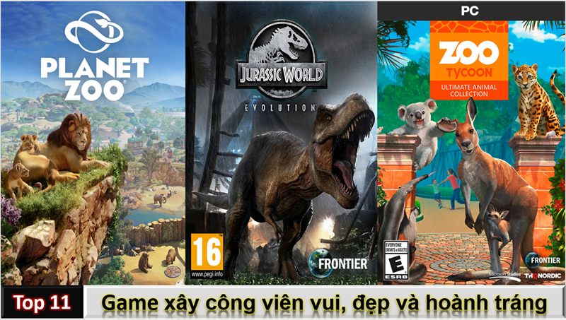 Top 11 game xây công viên vui, đẹp và hoành tráng nhất