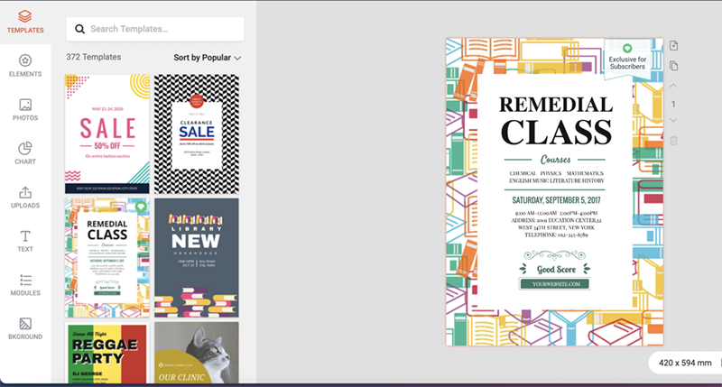 TOP 10 Trang Web Thiết Kế Poster Online Miễn Phí, Tốt Nhất 2021 | Hạnh Bee