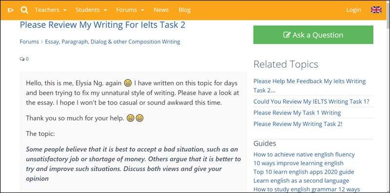 TOP 14 trang web luyện viết Tiếng Anh tốt nhất, hiệu quả nhất hiện nay