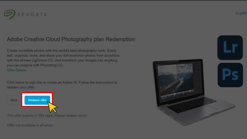 Cách nhận bản quyền Mylio, Adobe Creative Cloud từ Seagate